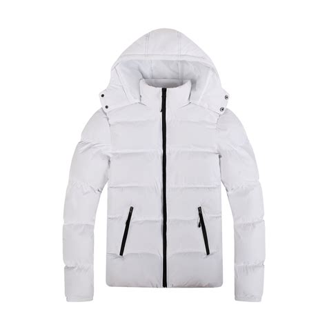 Smihono Mens Oversized Trendy Long Sleeve Parkas Mens Puffer Jacket