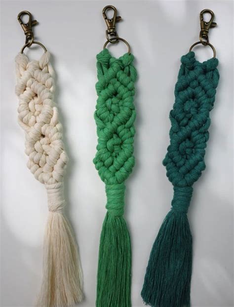 18 macrame keychain free patterns hello lidy