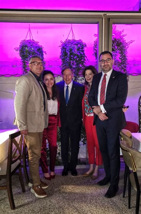 I Am Honored To Share My Gratitude For A Truly Special And Insightful Dinner With General David