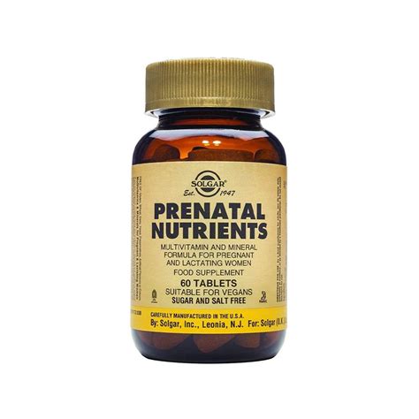 Solgar - Prenatal Nutrients - Farma City