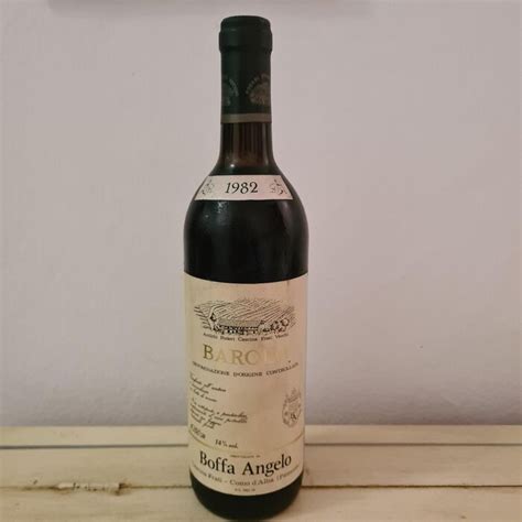 1982 Boffa Angelo Barolo 1 Bottle 075l Catawiki