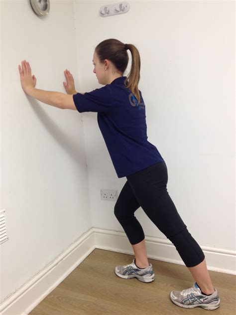 Calf Stretching Exercises Tight Calf Muscles Exercise Poster My Xxx