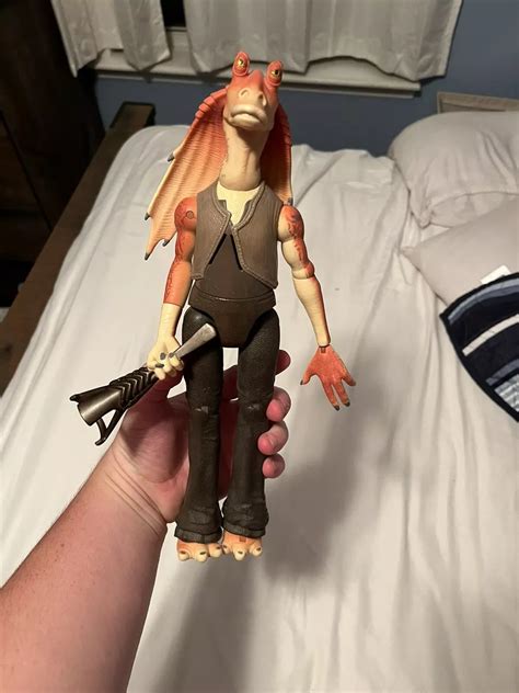 Star Wars The Phantom Menace Episode I Jar Jar Binks Action 42 Off