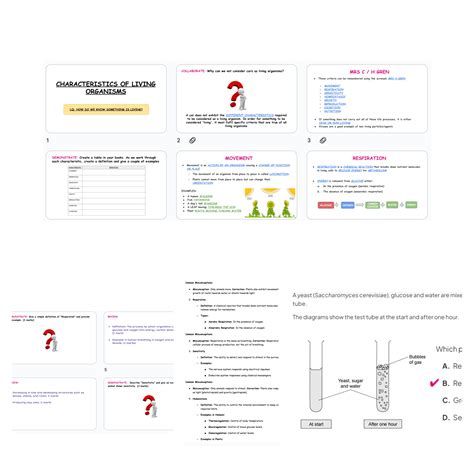 Igcse Biology Edexcel Classification And Cells Retrieval Teaching Resources
