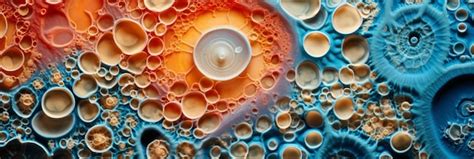 Premium Ai Image Closeup Of Cells Biological Background