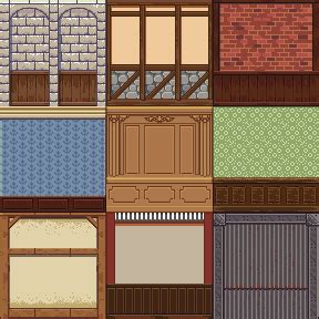 LPC Walls OpenGameArt Org