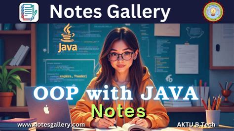 Object Oriented Programming With Java Free Aktu Handwritten Notes 2025quantum And Pyqs