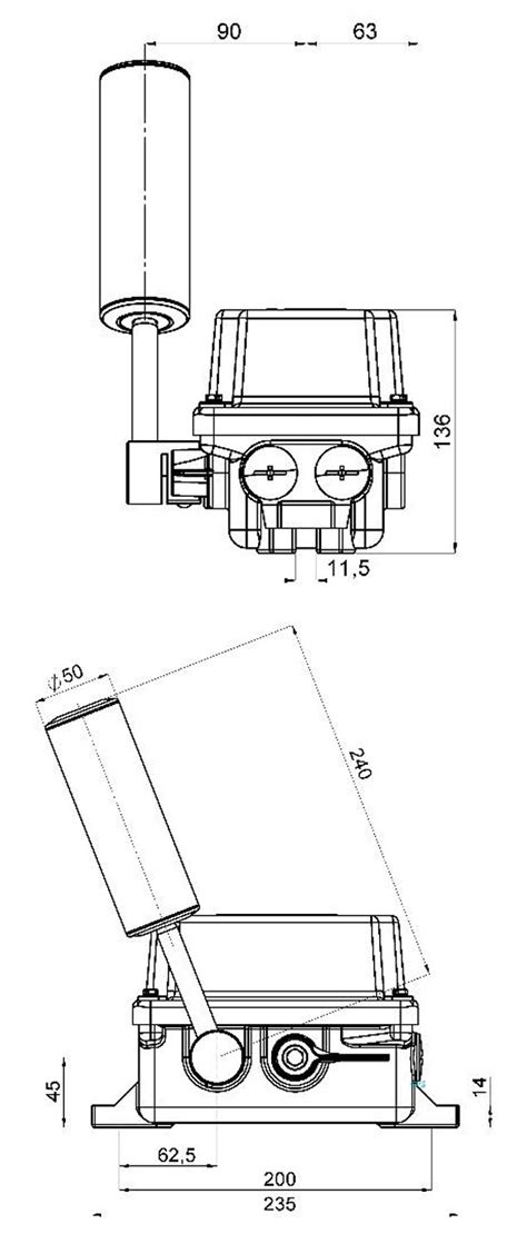 Duk Conveyor Belt Misalignment Off Track Switch Lhpe 13 2 L50v