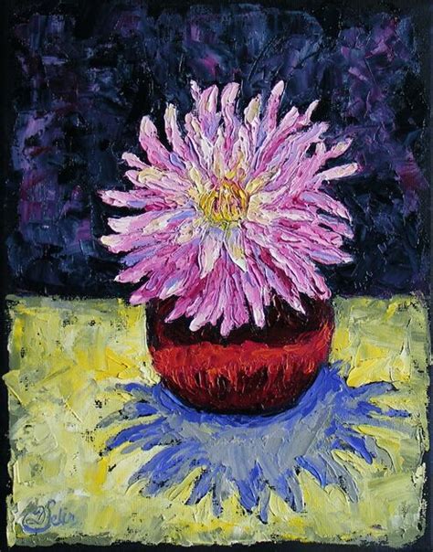Pink Dahlia By Daniela Selir
