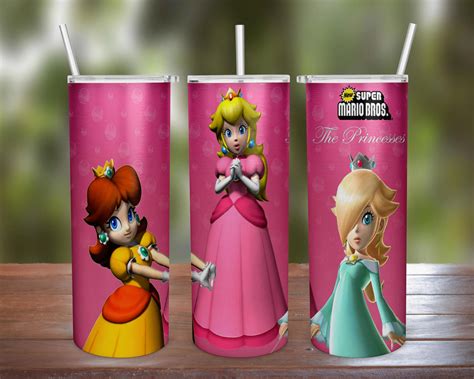 Princess Peach And Daisy And Rosalina
