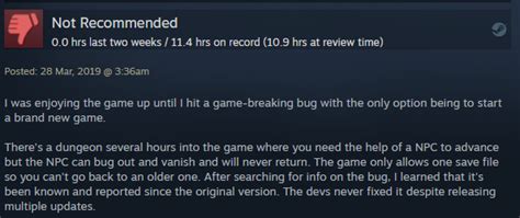 I Can Remember The Bug This Guy Mentioned Happening To Me On New Game And It Still Haunts Me To