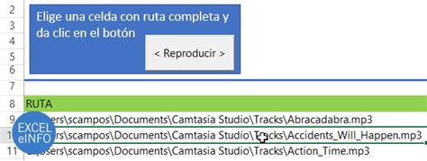 Reproducir Archivos De Audio En Excel Vba Con Control De Windows Media
