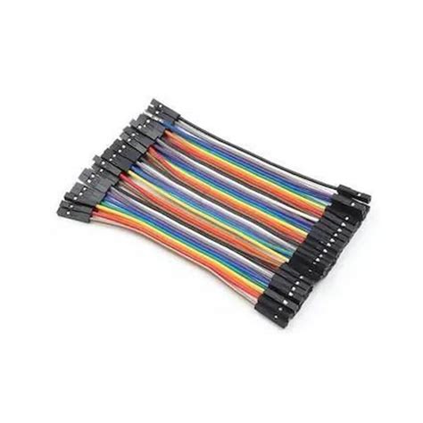10cm Ayrılabilen Jumper Kablo 40 Pin Dişi Dişi Dupont Kablo