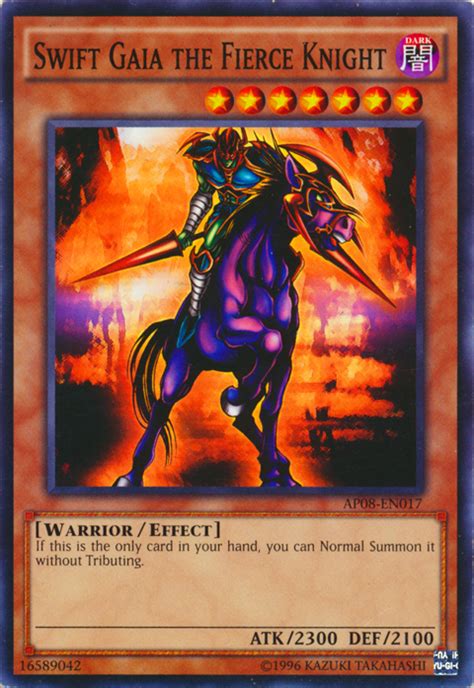 Swift Gaia The Fierce Knight Yugipedia Yu Gi Oh Wiki