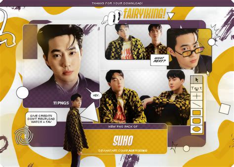 Png Pack Suho Exo Grey Suit Scans Pt3 By Fairyixing On Deviantart