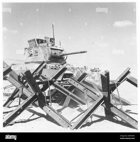 Tank Demonstration Matilda Tanks Negotiating Obstacles Of 75 Lb