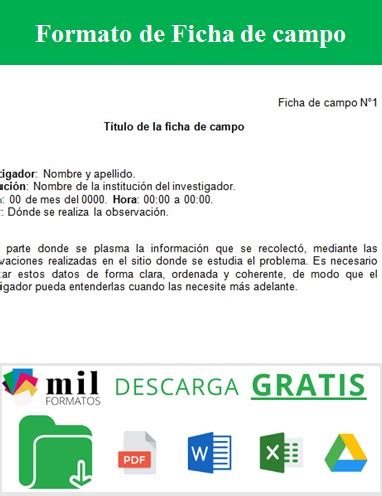 Ficha de paráfrasis Ejemplos Plantillas Word Excel Canva