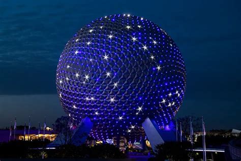Special Lighting Coming To Spaceship Earth For Disney100 Celebration