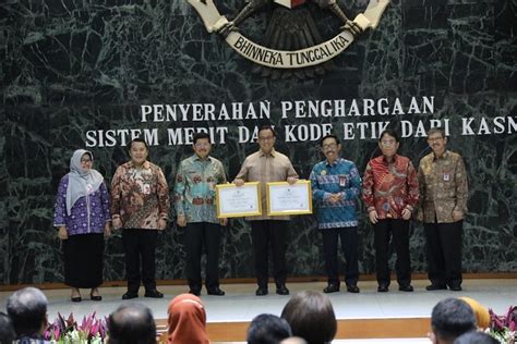 Pemprov Dki Raih Dua Penghargaan Dari Kasn Media Islam