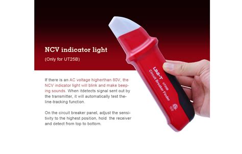 Uni T Professional Automatic Circuit Breaker Finder Socket Tester Electrician Diagnostic Tool