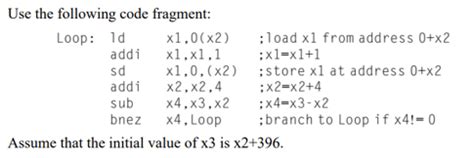 Solved Use The Following Code Fragment Chegg