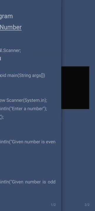 If Else Statement Even Odd Number Shorts Java Ifelsestatement