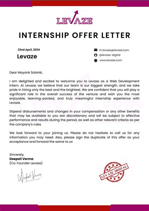 Mayank A Solanki On Linkedin Internship Webdevelopment Html Css