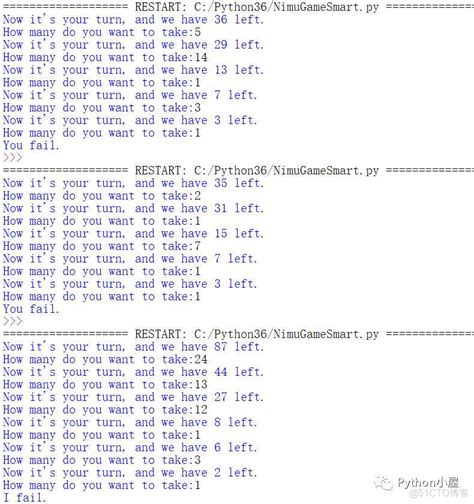 使用python编写一个聪明的尼姆游戏51cto博客python编写猜数字游戏