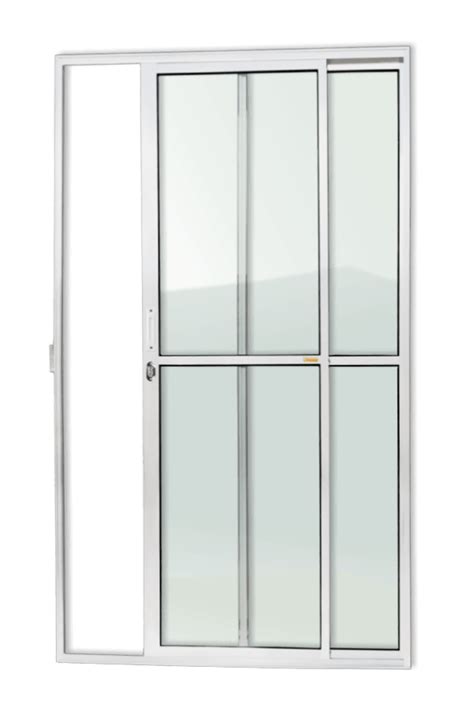 porta correr de alumínio 2 folhas branco brimak portas e janelas