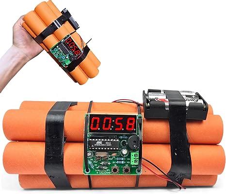 Amazon Com Skywin Fake Dynamite Prop 6 Stick Bundle DIY Assembly Required Adult Fake Toys