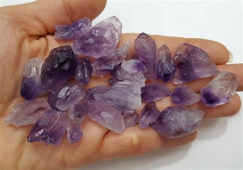 Raw Amethyst Crystal Small Amethyst Stones Crystal Cluster