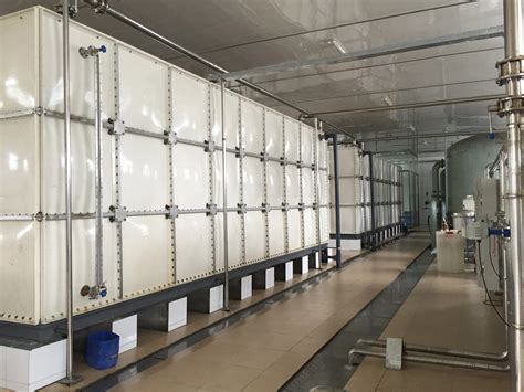 GRP Modular Sectional Panel FRP Water Tank For Drinking Water Storage