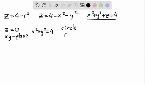 SOLVED Identify The Surface Whose Equation Is Given R