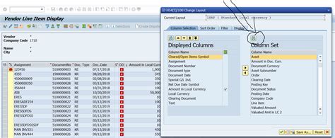 How To Add Payment Amount Field In Fbl1n Transacti Sap Community