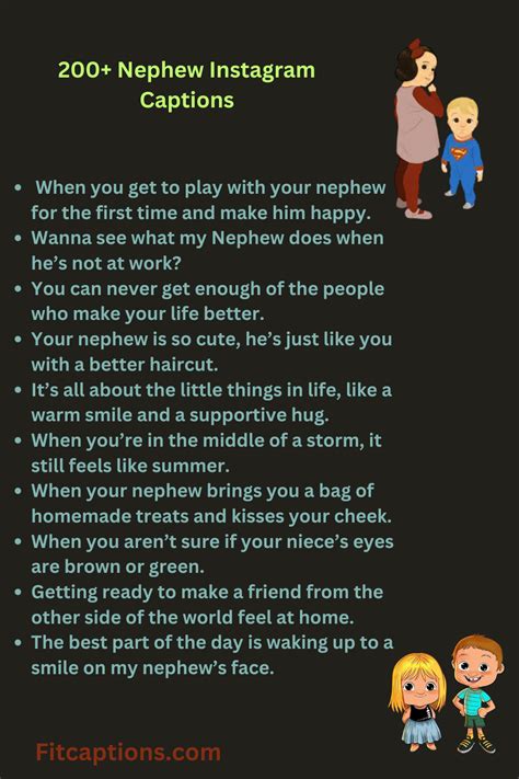 Best 13 200 Nephew Instagram Captions With Aunt Quotes Artofit