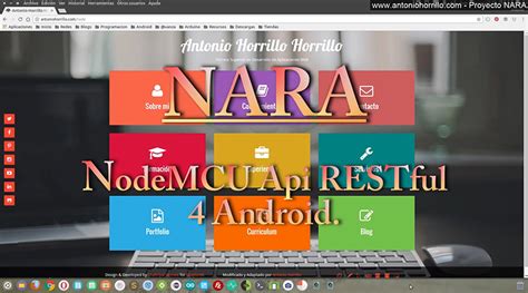 nodemcu esp8266 api restful 4 android proyect nara antonio horrillo