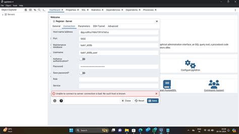 Im Unable To Connect The Server Render