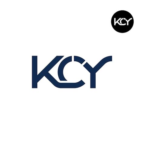 Premium Vector Kcy Logo Letter Monogram Design