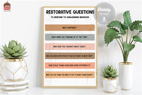 Restorative Question Therapy Office Graphic By Sweetsvg · Creative Fabrica
