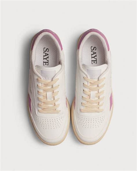 Saye Modelo 89 Vegan Lila Low Top Sneakers Sneak In Peace