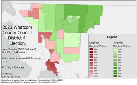 Whatcom Washington State Legislative District Map Qualified Legal