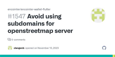 Avoid Using Subdomains For Openstreetmap Server Issue 1547