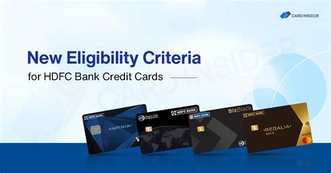New Eligibility Criteria For Hdfc Infinia Dcb Biz Black And Regalia