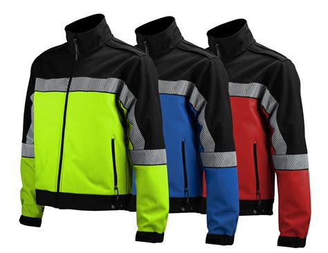 Sinatra Uniform Hi Vis Soft Shell Jacket Security Uniform