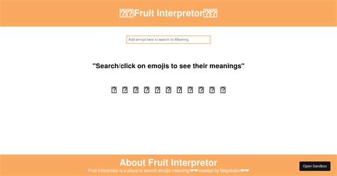 Lesson Fruit Interpreter Codesandbox