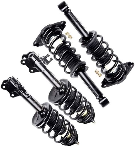 ECCPP Complete Struts Spring Assembly Front Rear Struts Shock Absorber