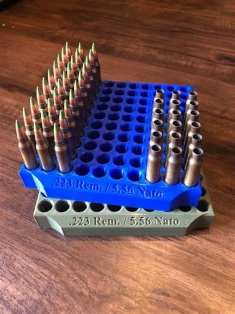 Jumbo Rifle Reloading Tray 100 Count Etsy