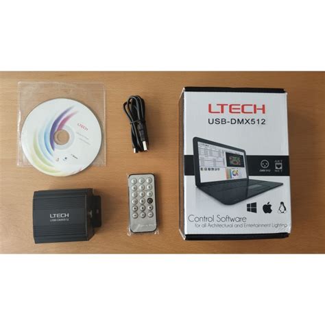 LTech LT S USB DMX IR Remote LED Master Controller