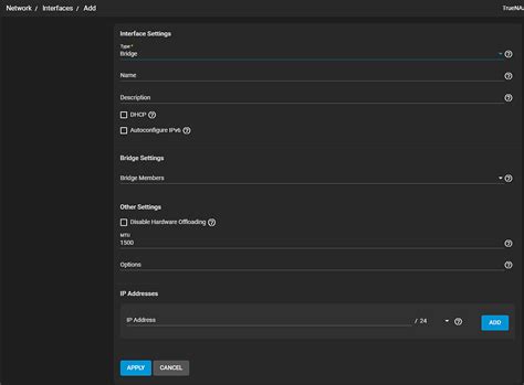 Setting Up A Network Bridge Truenas Documentation Hub