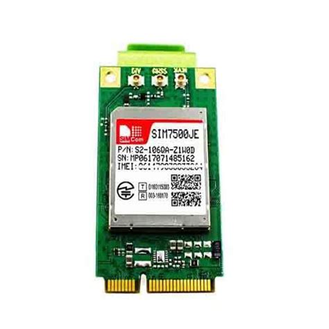 SIMCom SIM7500JE PCIE Module SIMCom SIM7500 Price And Spec Ycict